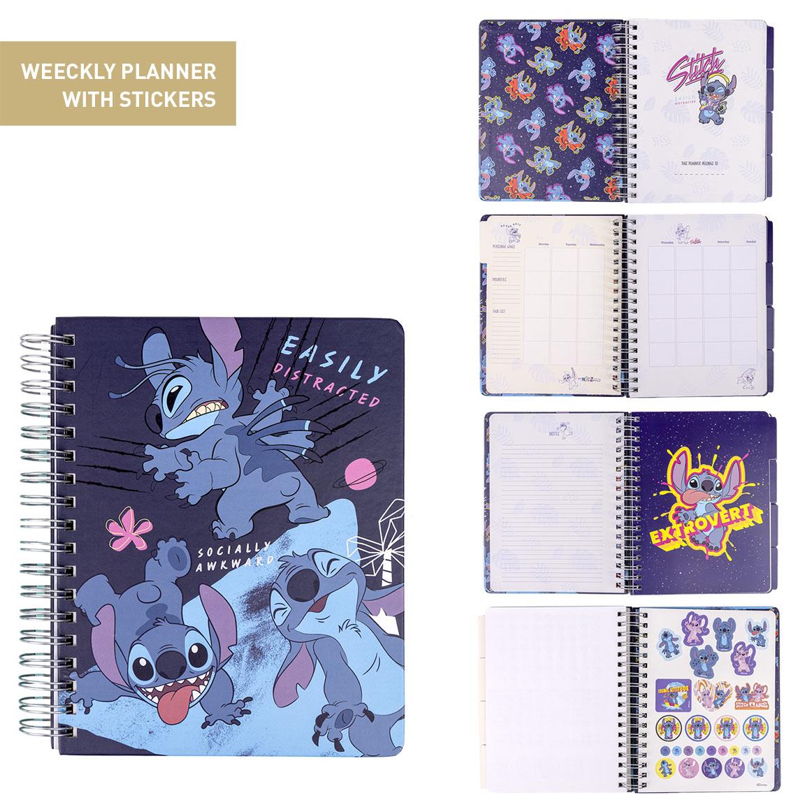 Lilo & Stitch Weekly Planner Stitch – GLITZWEAR